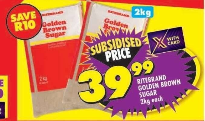 Brown sugar specials Shoprite – May 2025