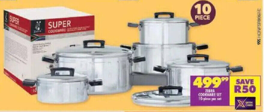 Cookware specials Shoprite – Jun 2025