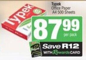 Typek offers - Find and view the cheapest Typek offer!