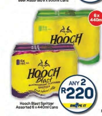 Hooch specials Pick n Pay – Jun 2025