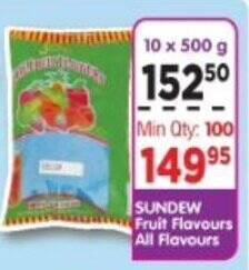 Sundew specials DB Cash And Carry – Jul 2025
