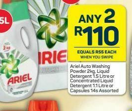 Ariel washing powder 2 offer at Pick n Pay