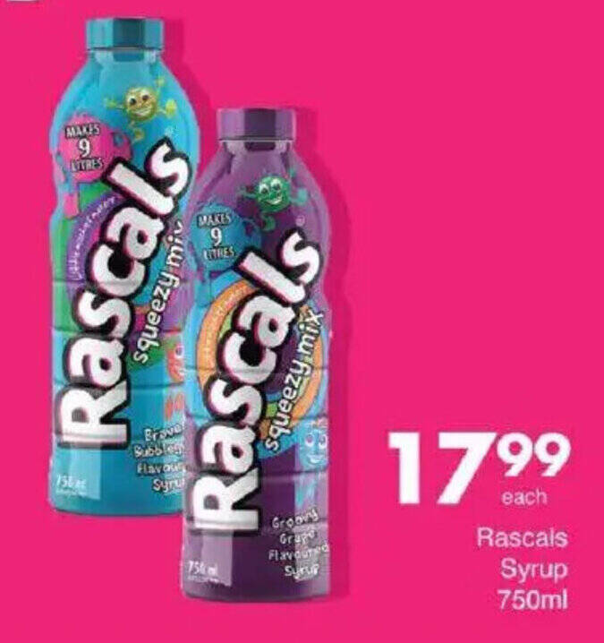 Syrup specials Save – May 2025