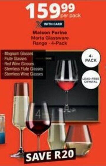 MAISON FORINE specials Checkers Hyper – Jun 2025