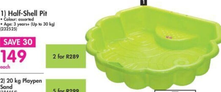 Half- Shell Pit offer at Makro