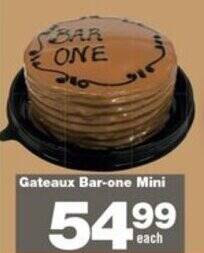 Bar One specials Check Star – Jun 2025