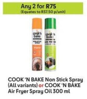 Spray & Cook specials at Makro – Jul 2025