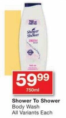 Shower specials Checkers – Jun 2025