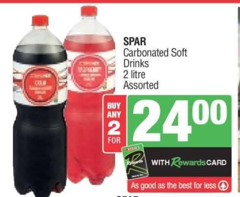 Carbonated soft drink specials at Spar – Dec 2026