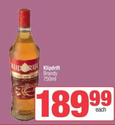 Brandy offers - Find and view the cheapest Brandy offer!