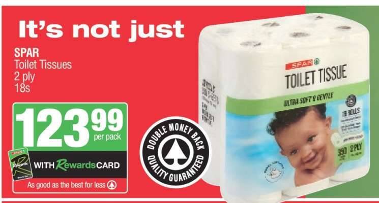 Tissues specials at Spar – Oct 2025
