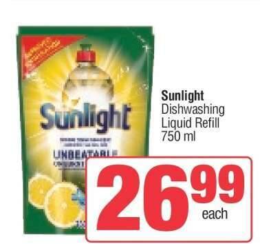 Dishwashing liquid specials Spar – Jun 2025