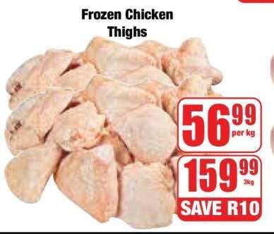 Chicken thighs specials Boxer – Jun 2025