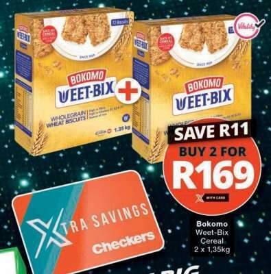 Cereal specials Checkers – Jun 2025