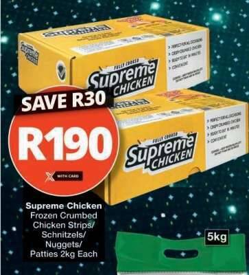 Supreme Chicken offers - Find and view the cheapest Supreme Chicken offer!
