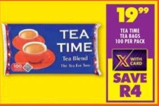 Tea specials Shoprite – Jun 2025