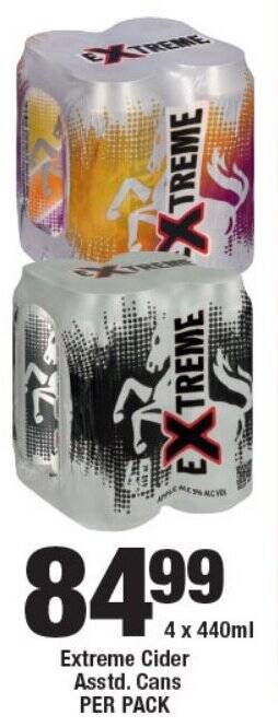 Extreme cans offers - Find and view the cheapest Extreme cans offer!