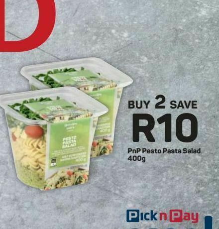 Pnp pasta salad offer at Pick n Pay
