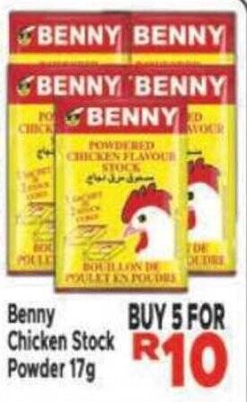 Benny specials Supa Store – Jul 2025