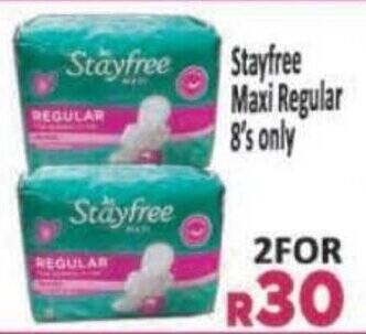 Stayfree specials Supa Store – Jun 2025