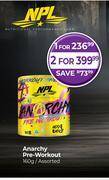 Anarchy Pre-Workout offers - Find and view the cheapest Anarchy Pre ...