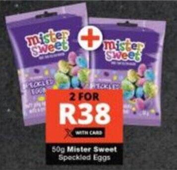 Mister Sweet specials Checkers Hyper – Jul 2025
