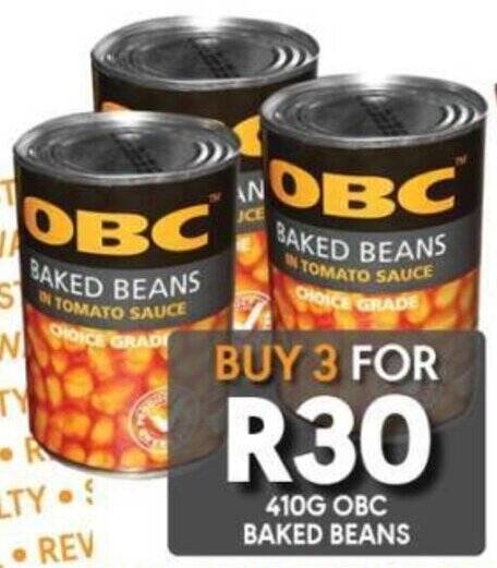 Baked beans specials OBC Meat & Chicken – Jun 2025
