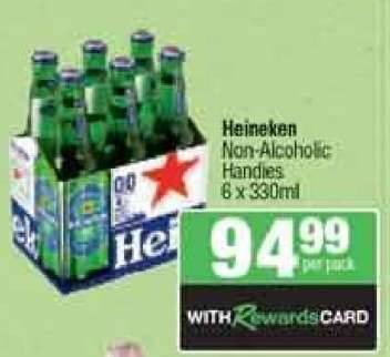 Heineken specials at Spar Tops – Jul 2025