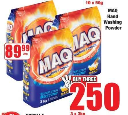 Washing powder specials Boxer – Jul 2025