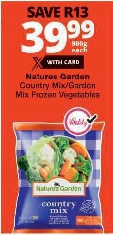 Natures Garden specials Checkers – Jun 2025