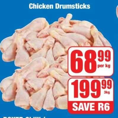 Chicken specials Boxer – Jul 2025