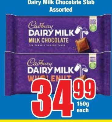 Dairy milk offers - Find and view the cheapest Dairy milk offer!