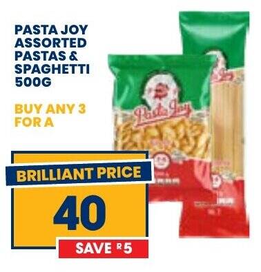 Pasta Joy specials Econo Foods – Jul 2025