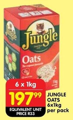 Oats specials Shoprite – Jul 2025