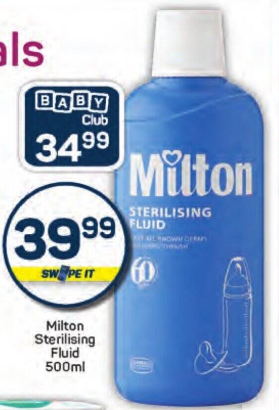 Milton specials Pick n Pay – Jul 2025