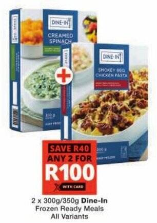 DINE-IN specials Checkers – Jun 2025