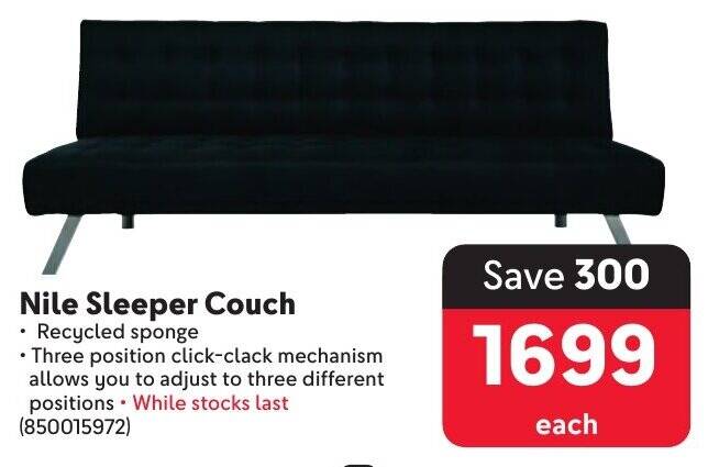 Couch specials at Makro – Aug 2025