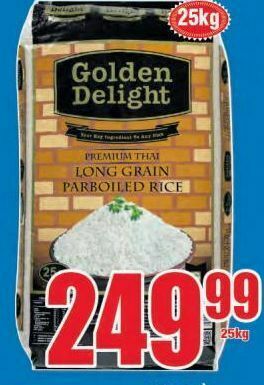 Golden delight rice offer at Boxer