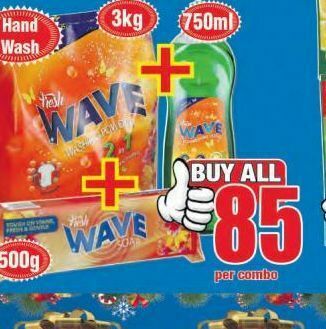 Fresh wave washing powder offer at Boxer