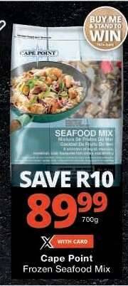 Seafood specials Checkers – Jul 2025