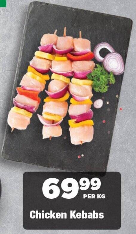 Chicken kebabs specials OK Foods – Jul 2025