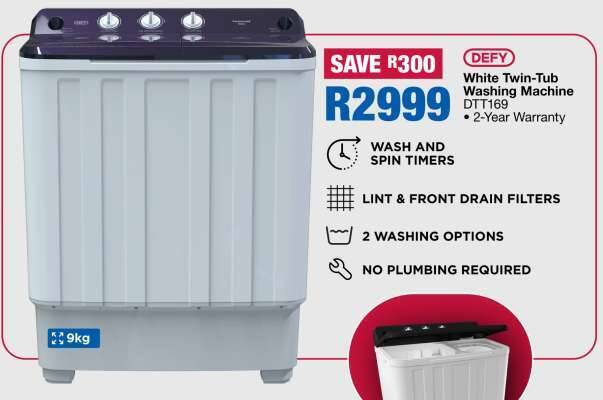 Washing machine specials at OK Furniture – Jul 2025