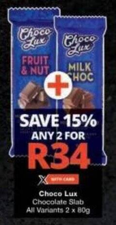 Choco Lux offers - Find and view the cheapest Choco Lux offer!