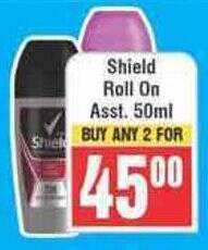 Shield Roll-On specials Frontline – Jul 2025
