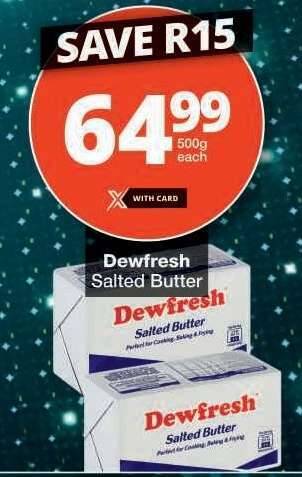 Butter specials Checkers – Jul 2025