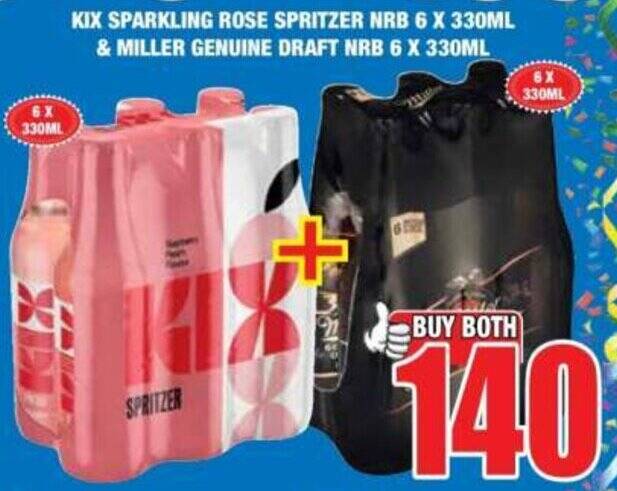 Buy both for 140 offer at Boxer Liquors