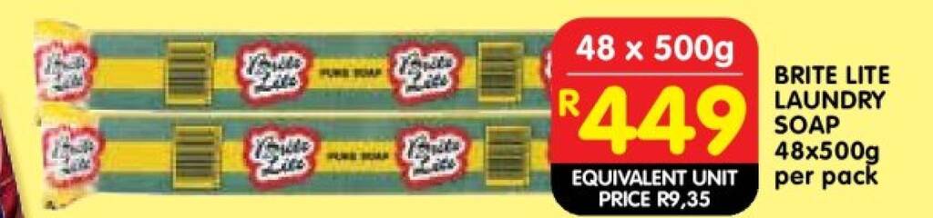 Brite-Lite specials Shoprite – Jul 2025
