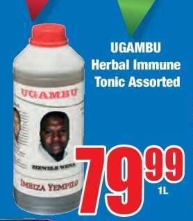 Ugambu specials at Boxer – Sept 2025