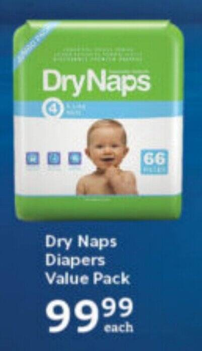 Dry Naps specials Oxford Freshmarket – Jul 2025