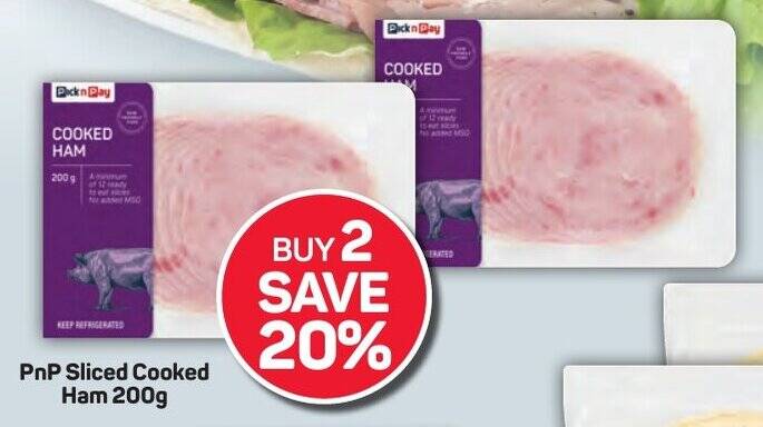 Cooked ham specials Pick n Pay Hypermarket – Jul 2025
